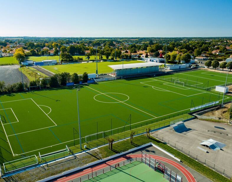 Gazon Synthétique pour Terrains de Football - SPORTINGSOLS